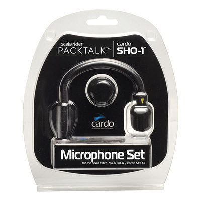 Cardo Kit Micrófono Semirrígido y de cable Packtalk/Smartpack/Freecom
