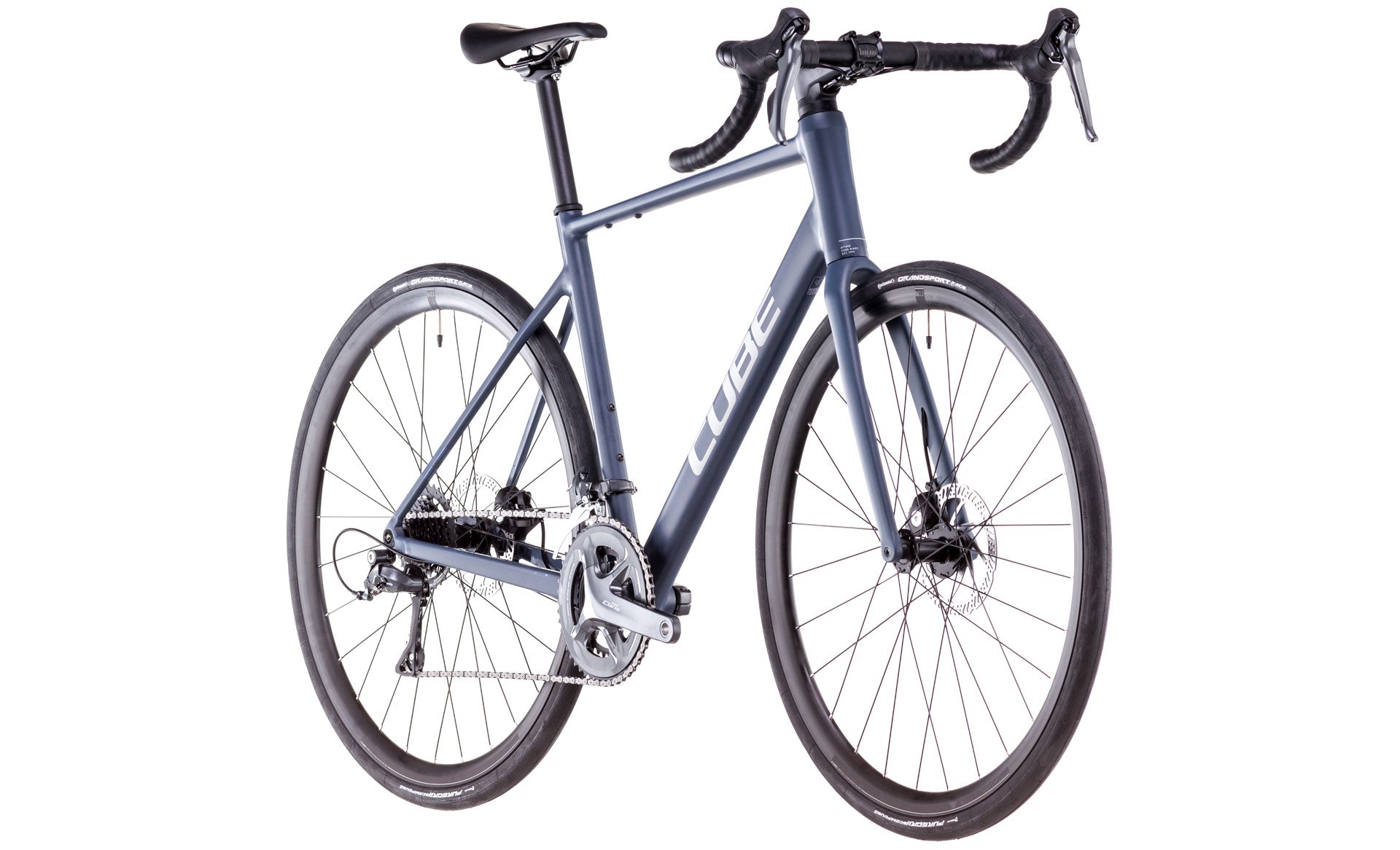 Bicicleta Ruta Cube Attain Pro 700 Azul