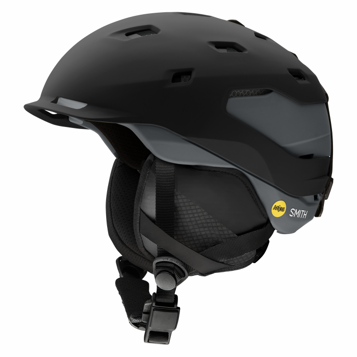 Casco Nieve Smith Quantum Mips Matte Black Charcoal Xl