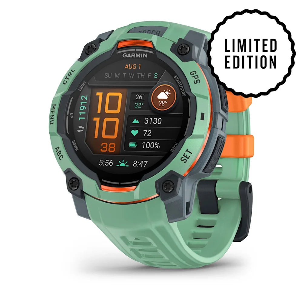 Garmin Instinct 3 (50 mm) – Pantalla AMOLED, Bisel Neotropic y Correa ...
