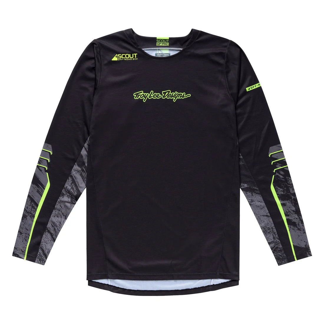 Troy Lee Designs Polera de Moto Scout GP Pro Slab Negra