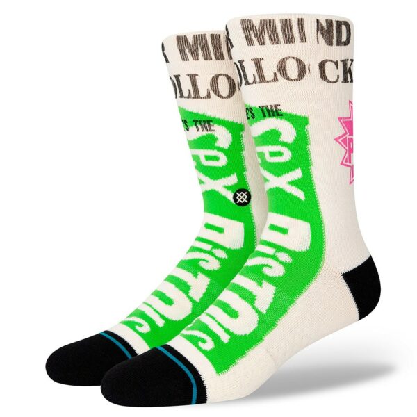 Stance Calcetines Sex Pistols Never Mind The Bollocks Off Men White