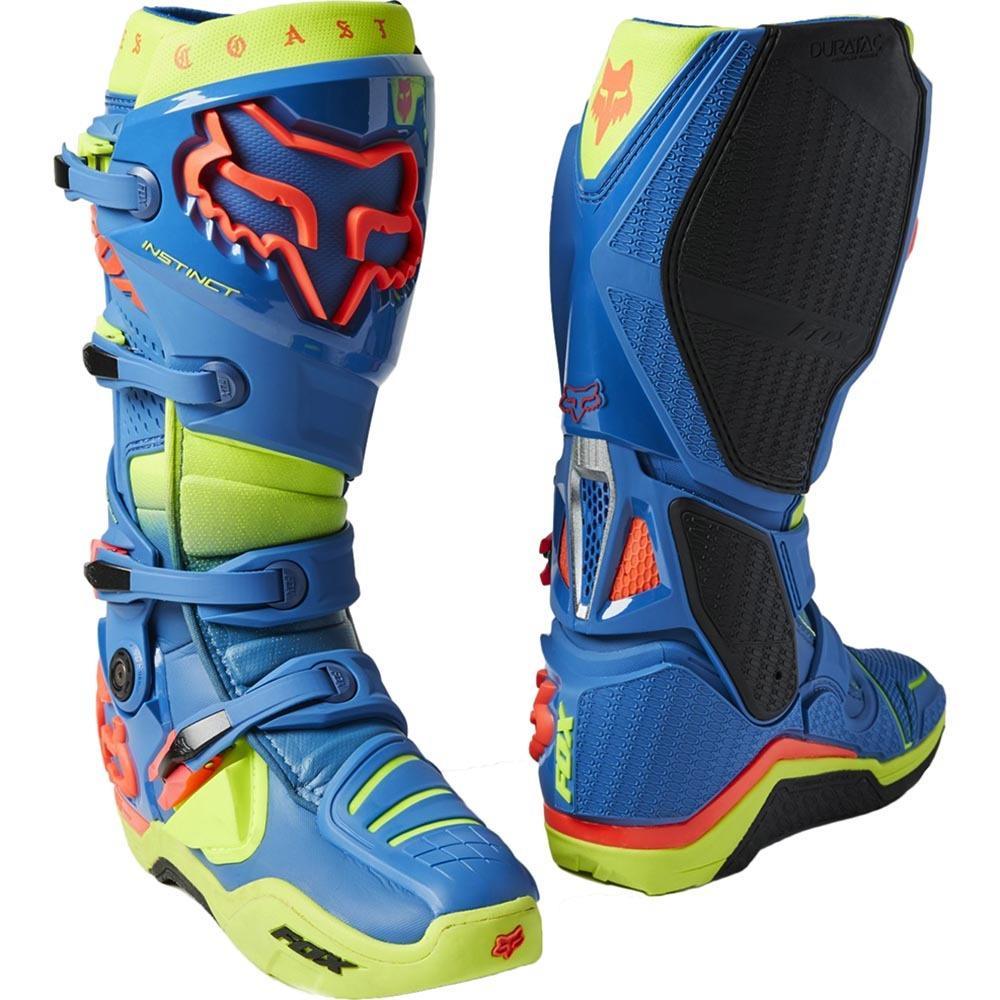 Botas Moto Instinct Mawlr Azul Fox Racing