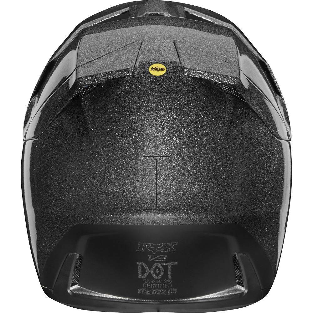 Casco Moto V3 Baz Negro Brillante Fox Racing | Rideshop