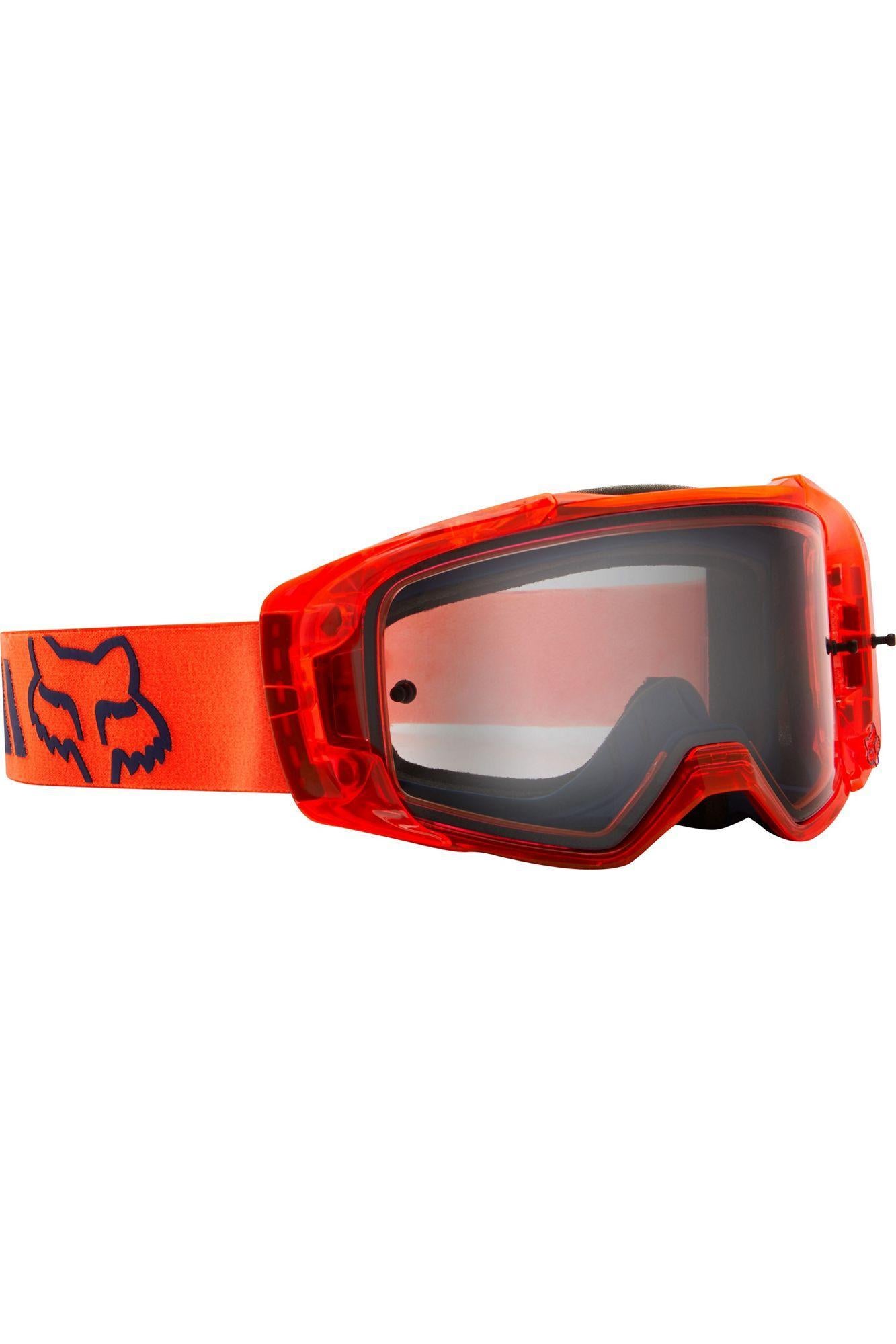 Antiparras Moto Vue Mach One Flo Naranjo Fox Racing