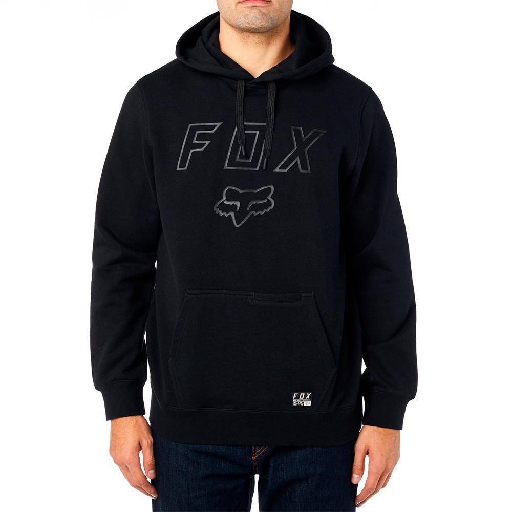 Poleron Lifestyle Tracer Negro Fox Racing